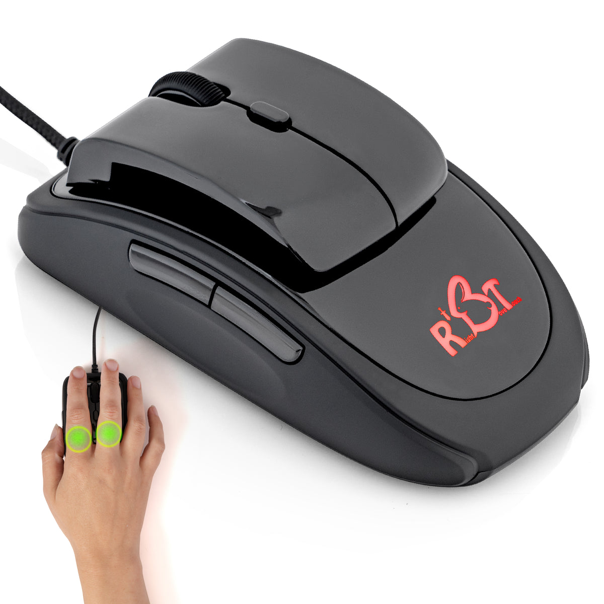 Wrist Pain Solution RBT Mouse with Three year Warranty – QuadraClicks ...